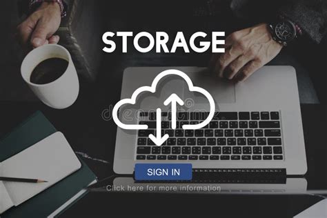 Storage Big Data Backup Computing Information Concept Stock Image