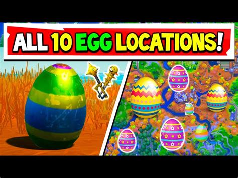 Easter Eggs In Fortnite Locations Challenge And More