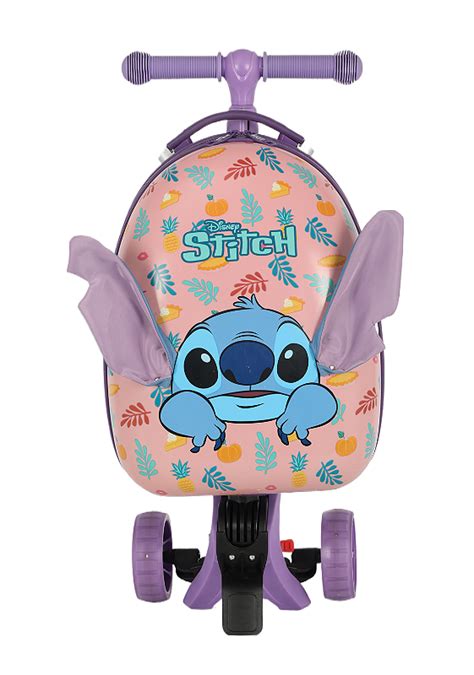 Patinete Com Mochila Stitch Oficial Disney Pré Venda Laurinha