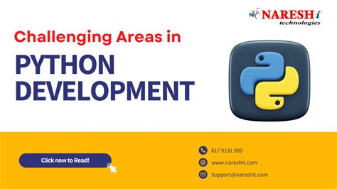 Challenging Areas In Python Development Nareshit Nareshit Kphb