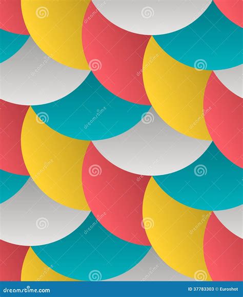 Geometric Petals Grid Abstract Vector Seamless Pattern Stock Vector Illustration Of Grid