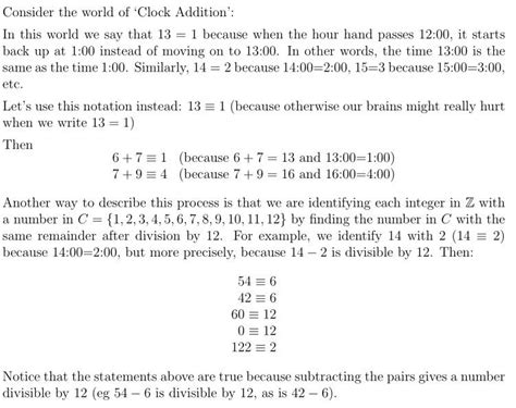 Solved Consider The World Of Clock Addition In This World Chegg