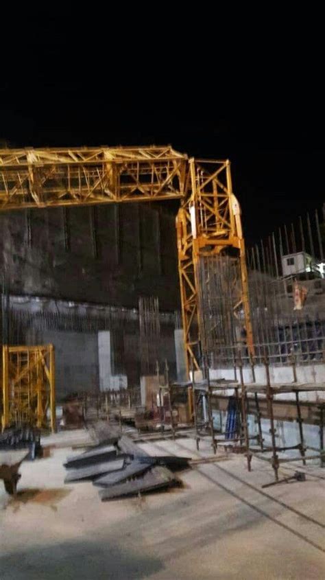 تهران 4 مصدوم بر اثر سقوط تاورکرین در کارگاه ساختمانی تصاویر تسنیم