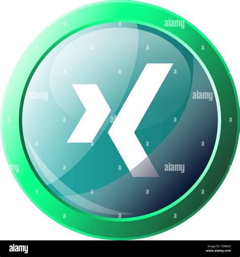 Xing Website Stock Vector Images Alamy