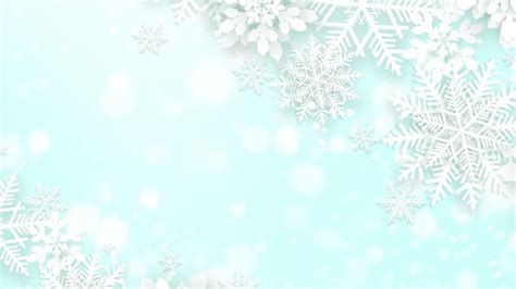 밝은 하얀 눈꽃 Ppt 배경 이미지 무료 다운로드 Slidesdocs