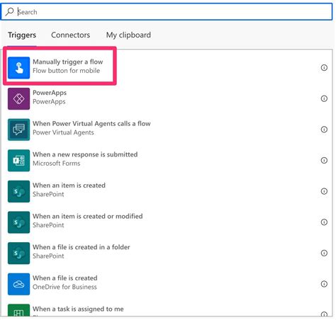 Power Automate Manually Trigger A Flow Trigger Manuel T Gomes