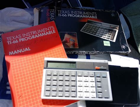 Eddies Math And Calculator Blog Retro Review Texas Instruments Ti 66
