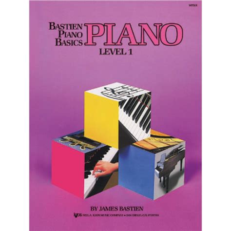Bastien Piano Basics Piano Level 1 Sound Of Music