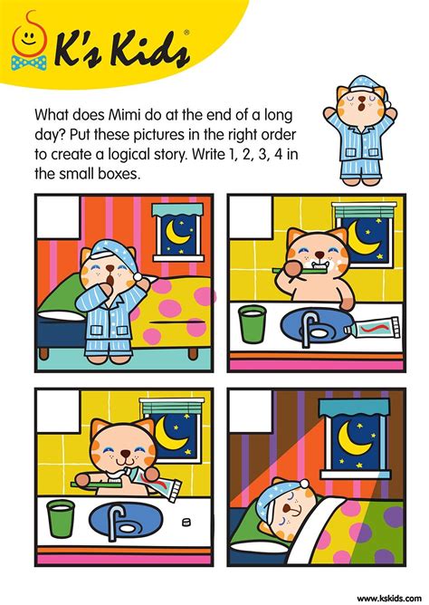 Picture Story Sequencing Worksheets