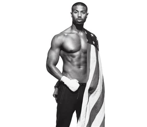 Michael B Jordan Goes Shirtless For Mens Fitness Photo Shoot