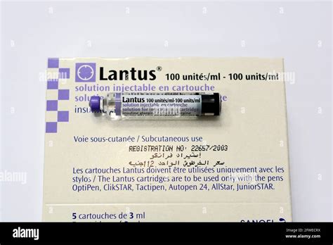 Lantus Insulin Glargine Injection 100 Units Cartridge Is Indicated In