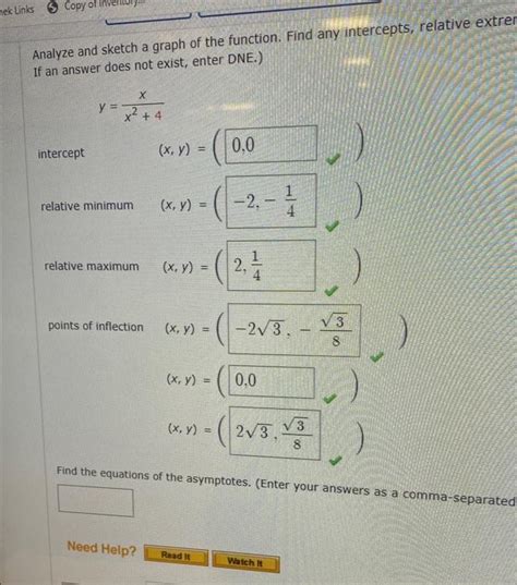 Solved Analyze And Sketch A Graph Of The Function Find Any Chegg