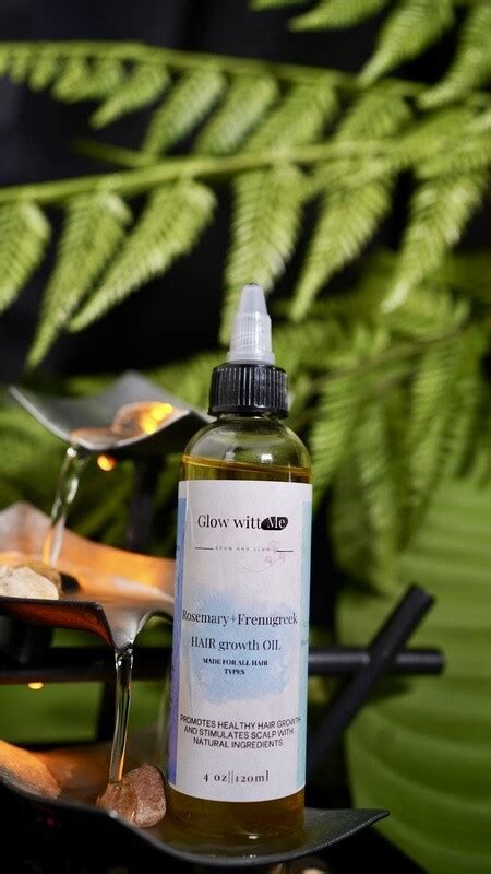Extra Strength Rosemaryfenugreek Herbal Hair Growth Oil