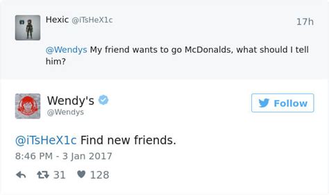 24 Wendys Twitter Roasts That Are So Hot They Should Be Served With Fries