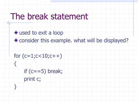 Chapter Loops While Loop The For Loop Do While Break And Continue Ppt Download