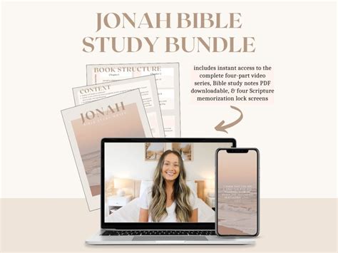 Jonah Bible Study Bundle Etsy