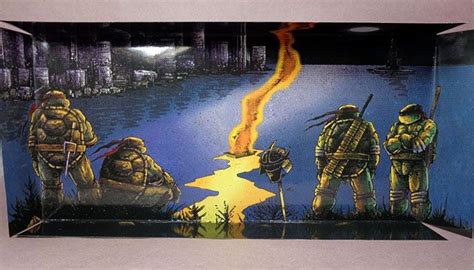 Neca Teenage Mutant Ninja Turtles Mirage Comics Jim Lawson 4 Pack