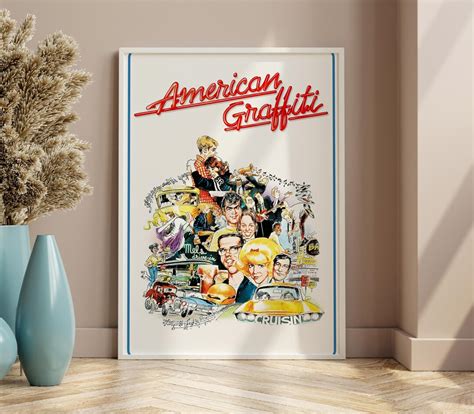 American Graffiti 1973 Movie Poster George Lucas Richard Dreyfuss