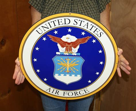 Air Force Seal Black And White