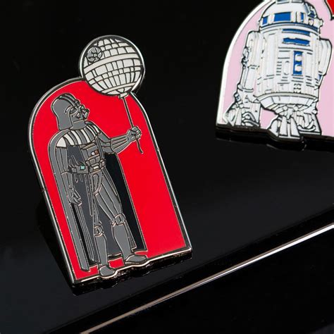 Pin Kings Official Star Wars Enamel Pin Badge Set 31 R2d2 And Darth V