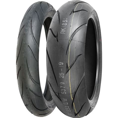 12070zr 17 20050zr 17 Shinko 011 Verge Radial Front And Rear Tire Kit