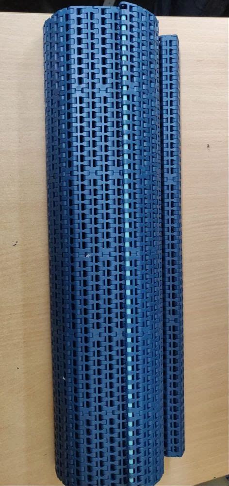 Spiral Conveyors Rubber Modular Chain Conveyor Capacity 150 Kgfeet