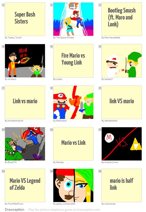 Super Bash Sisters Drawception