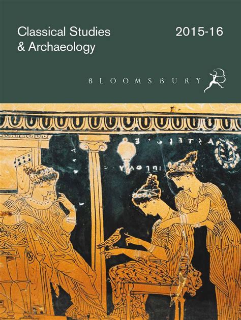 Classical Studies And Archaeology Catalogue 2015 16 By Bloomsbury