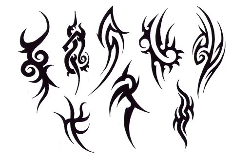 Upper Arm Tribal Tattoo Flash