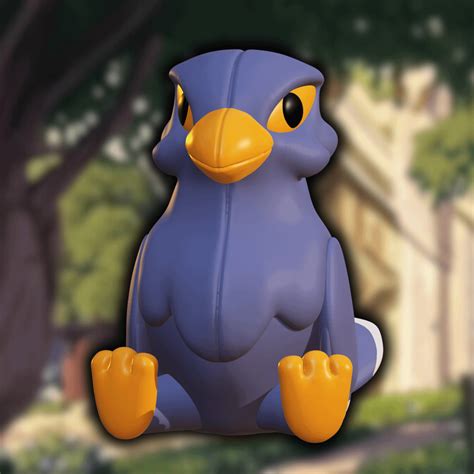 Birb Plushie 3d Model R Palia