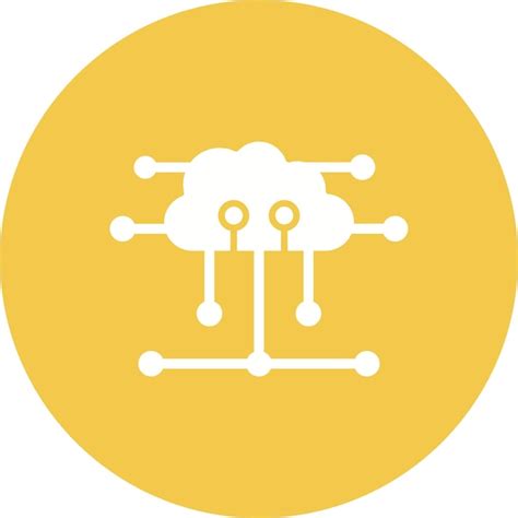 Premium Vector Cloud Computing Icon