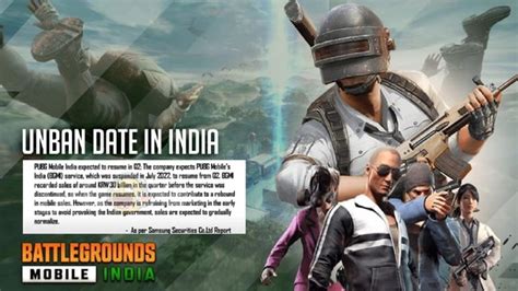 Krafton Bgmi Unban Date In India When Is Battlegrounds Mobile Return