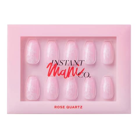 Buy Instant Mani Rose Quartz Press On Nails Set Sephora Australia