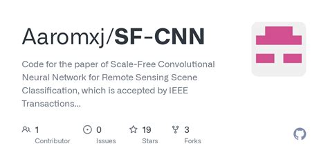 Github Aaromxj Sf Cnn Code For The Paper Of Scale Free Convolutional Neural Network For