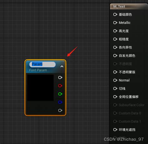 【ue】中文字体 发光描边材质ue 字体材质 Csdn博客