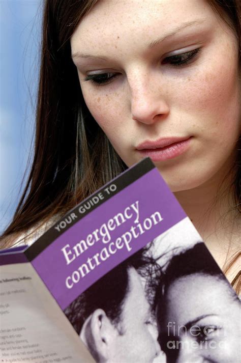 Emergency Contraception Information 1 Photograph By Aj Photoscience