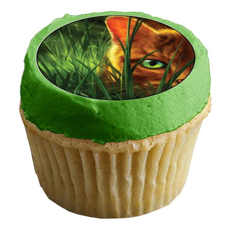 Warrior Cats Firestar Moonrise Twilight And Tiger Star Edible Cupcake