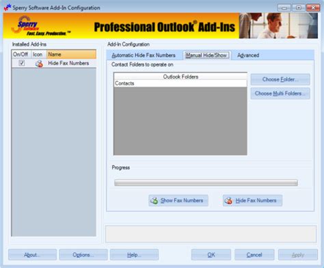 Image Of Hide Fax Numbers For Outlook Add In
