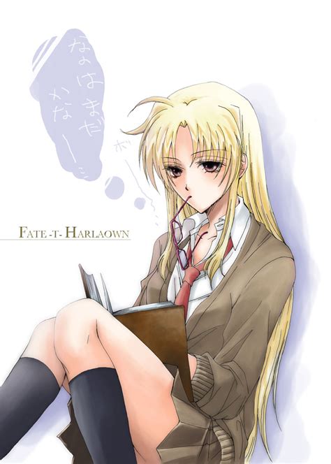Fate Testarossa Lyrical Nanoha And 1 More Drawn By Linainterlude