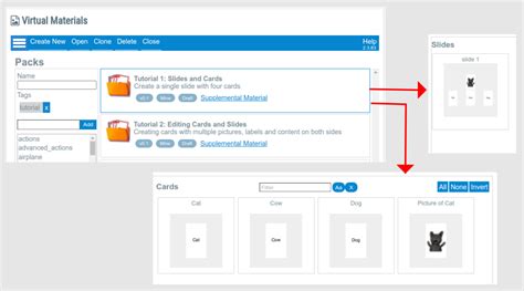 Virtual Materials Toolset Tutorial Slides And Cards UnitusTI Help Center
