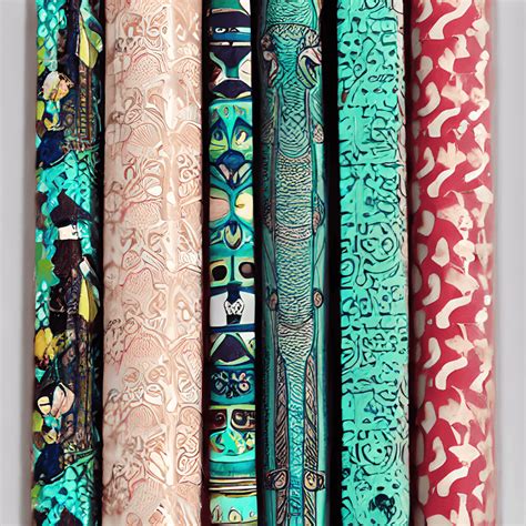 Notebook Lined Paper Pencil Wrapping Paper · Creative Fabrica