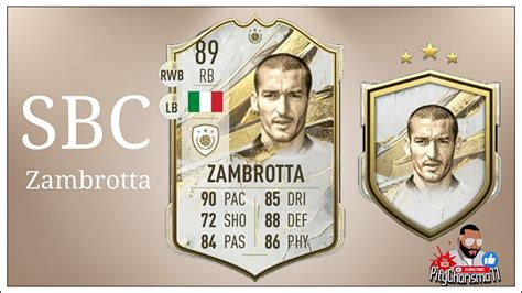 Fifa 23 Sbc Gianluca Zambrotta Youtube