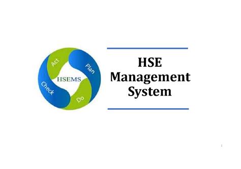 HSE 01 HSE Management System Manual Training Module 22082019 V5 HSE Management System