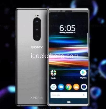 Рассекречен облик смартфона Sony Xperia с тройной камерой