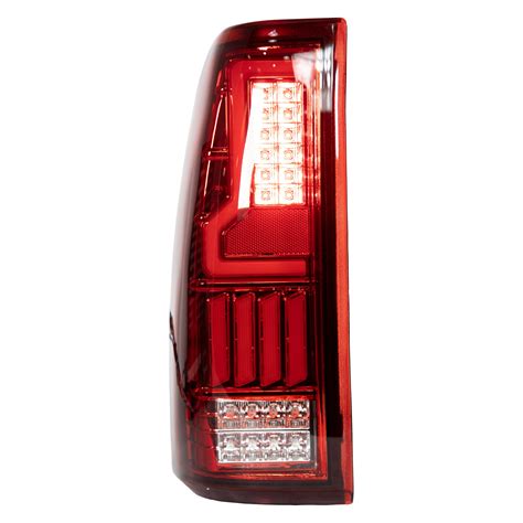 Winjet CTRNG CR Chrome Red LED Tail Lights