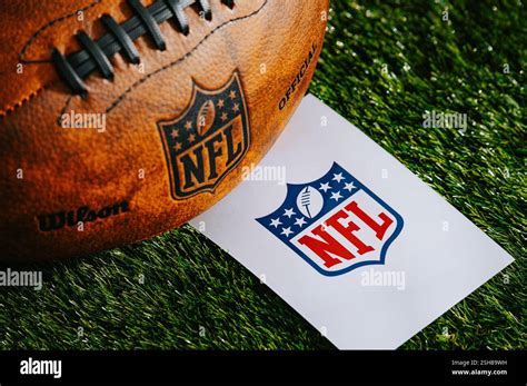 New York Usa February 10 2025 National Football League Nfl Logo
