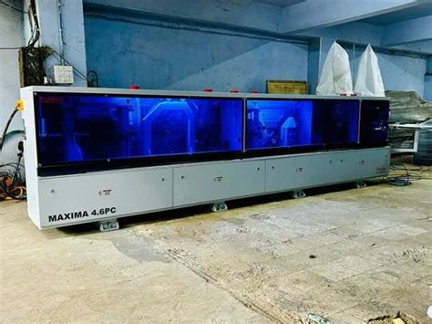 Maxima 46pc Auto Edge Bander Through Feed Edge Binding Premilling With Corner Rounding At Rs