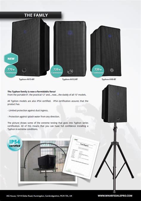 WHARFEDALE PRO Typhon Series ‣ Tecnimúsica Lda - Loja de Instrumentos ...