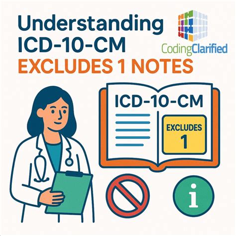 Medical Coding Icd 10 Cm Excludes 1 Notes Coding Clarified