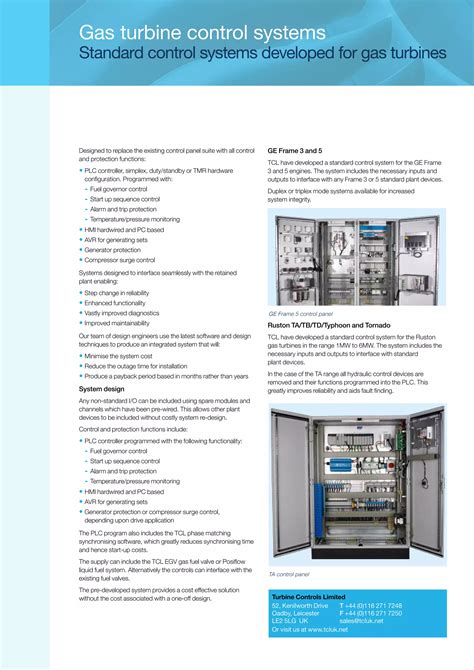 Tcl Gas Turbine Control Systems Pdf